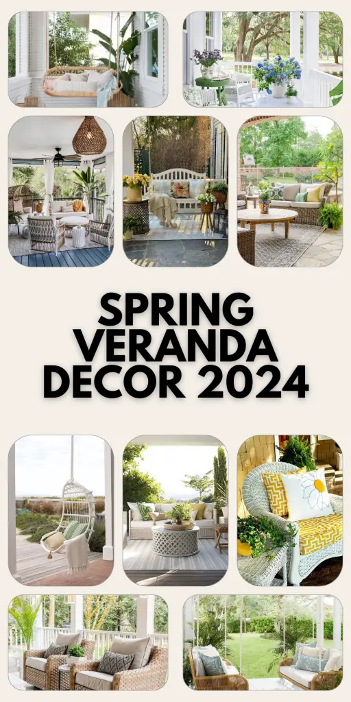 2024 Spring Veranda Decor Trends: Refresh Your Outdoor Space
