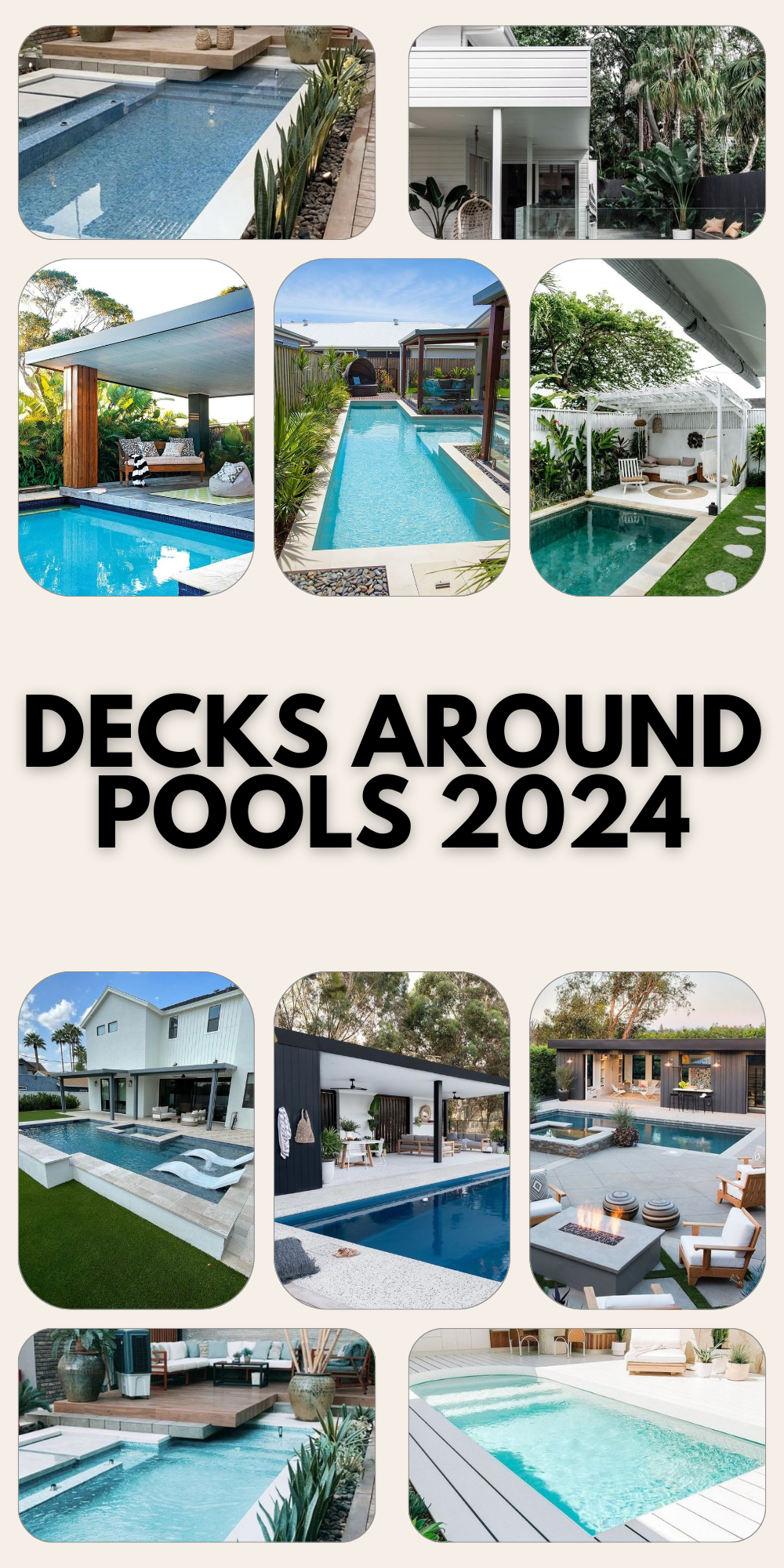 2024 Stylish Pool Decks: Ideas & Privacy Designs for Homes – plixro.com