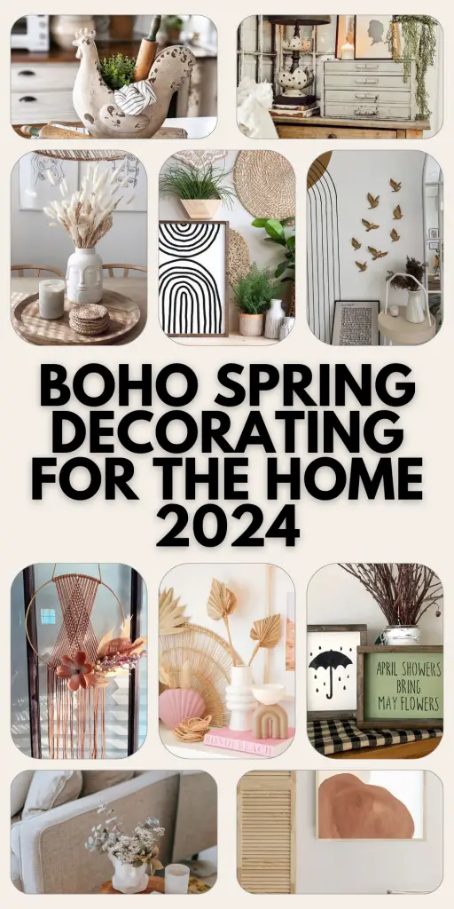 Chic Boho Spring Decor Ideas: Freshen Your Home in 2024