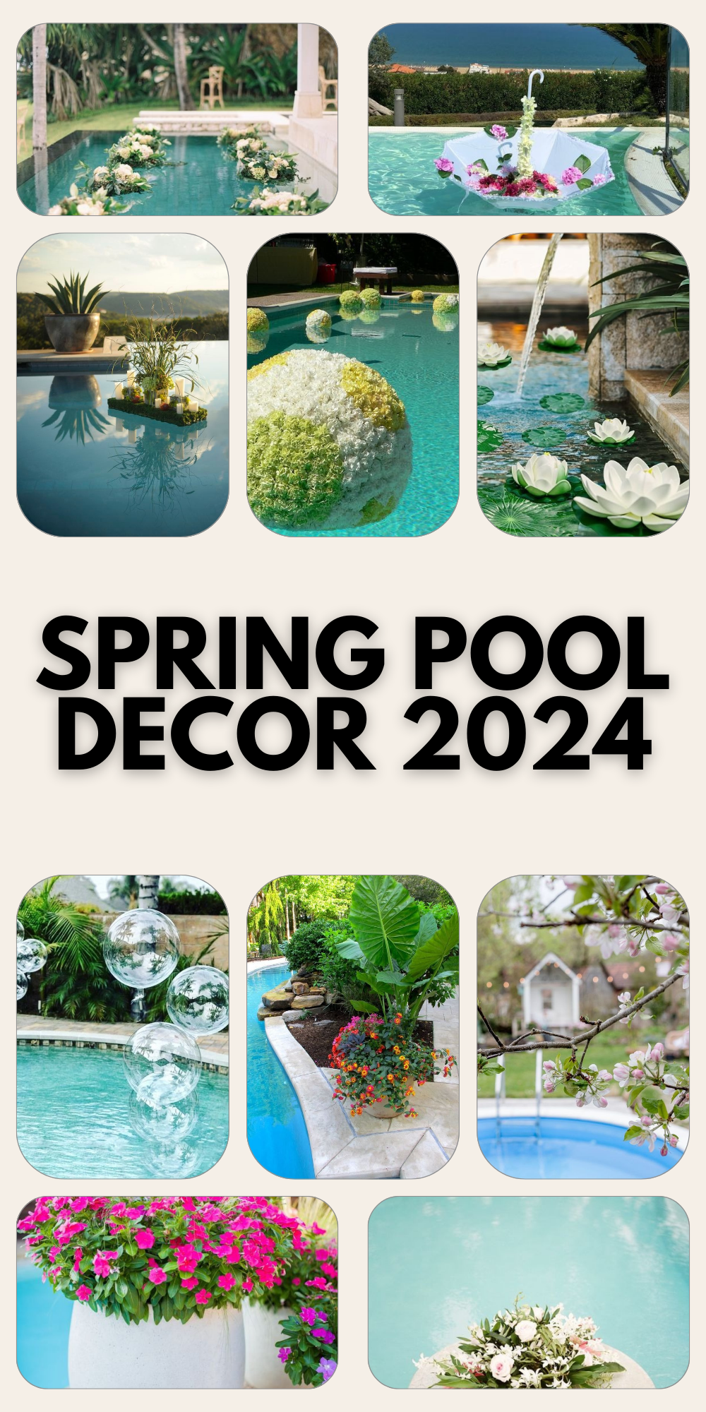 2024 Spring Pool Decor: Chic & Fresh Outdoor Styling Trends – plixro.com