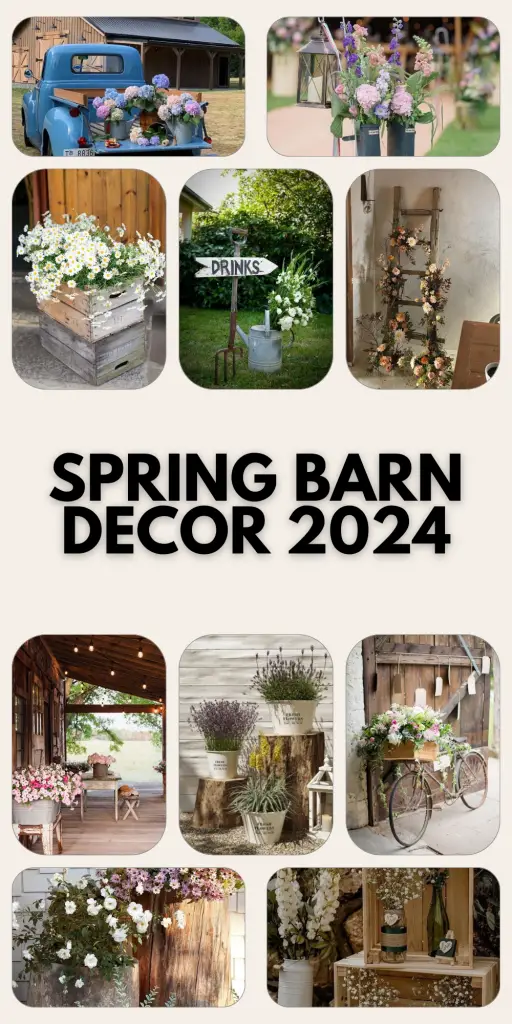 2024's Top Spring Barn Decor Trends for Rustic Elegance