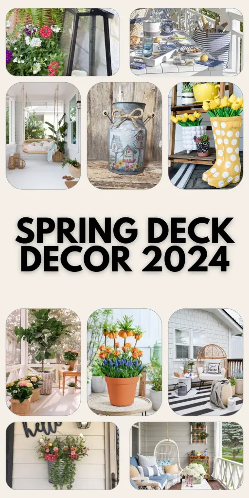 2024 Spring Deck Decor Ideas: Transform Your Outdoor Space