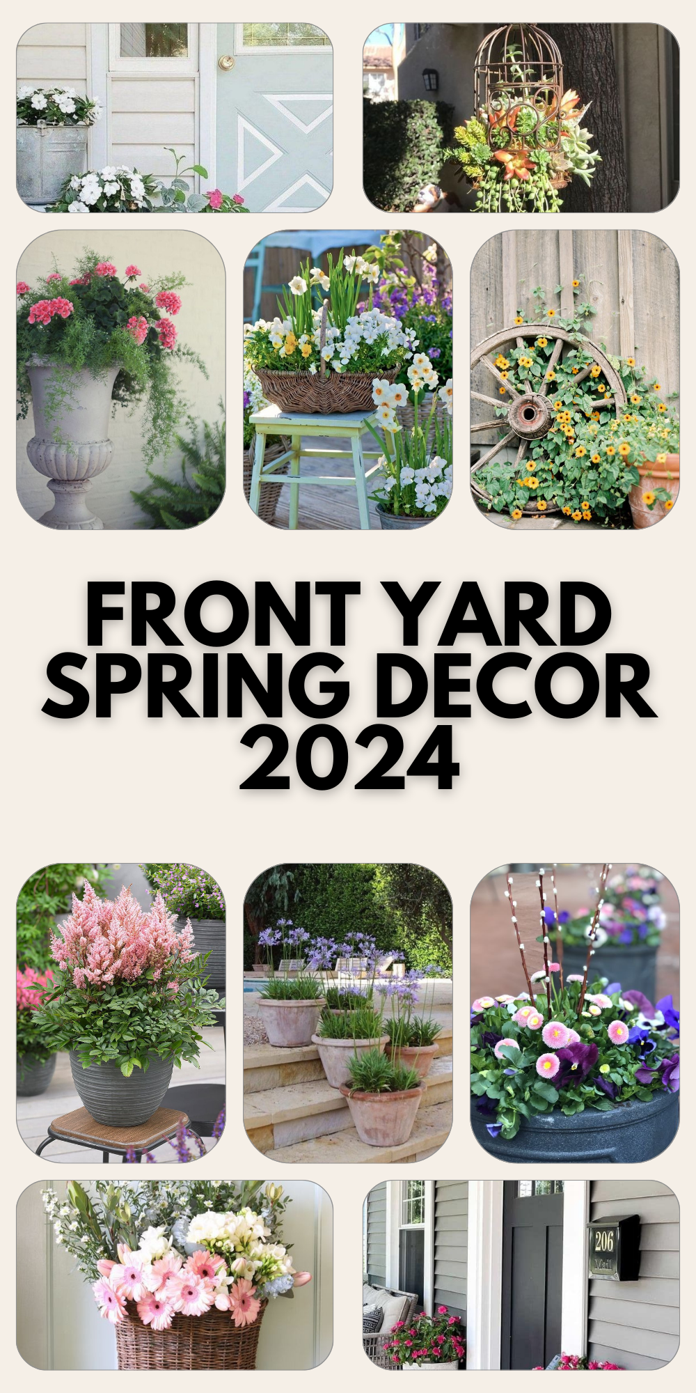 Fresh Spring Front Yard Decor Ideas for a Chic Boho Loo – plixro.com