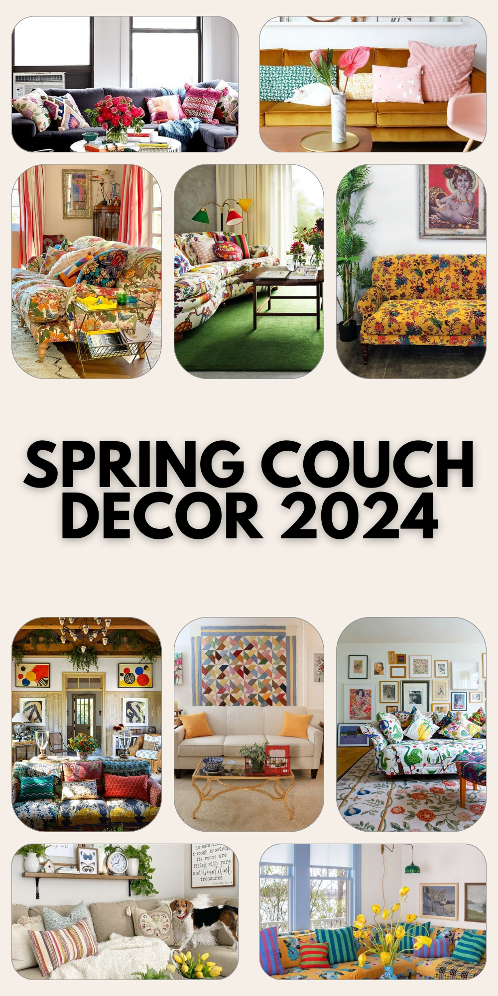 Refresh Your Space with Trendy Spring Couch Decor Ideas 2024 – plixro.com