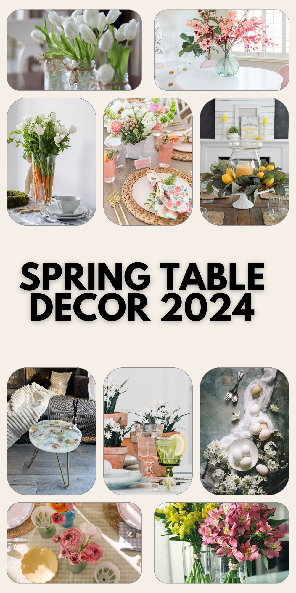 2024 Spring Table Decor Trends: Centerpieces & DIY Ideas for Home ...