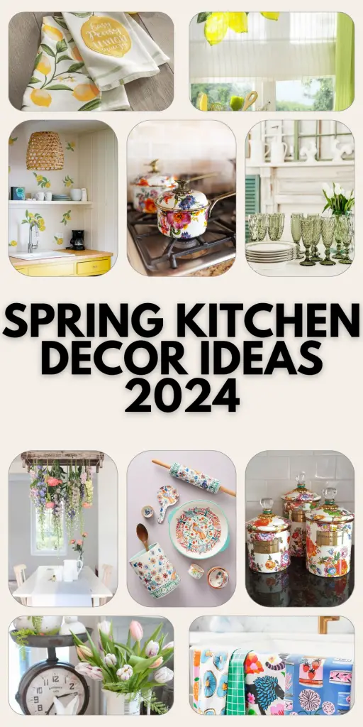 2024's Top Spring Kitchen Decor: Farmhouse to Boho Chic Trends