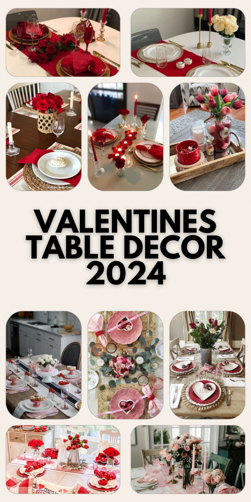 Crafting Memorable Moments: Elegant Valentines Table Decor Ideas 2024
