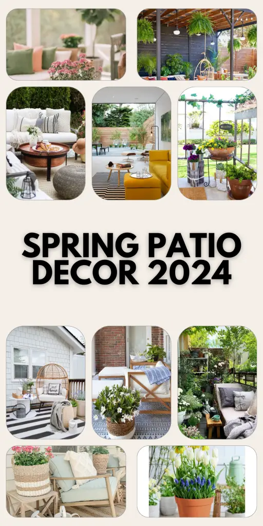 2024 Spring Patio Decor: Fresh Ideas for Chic Outdoor Spaces