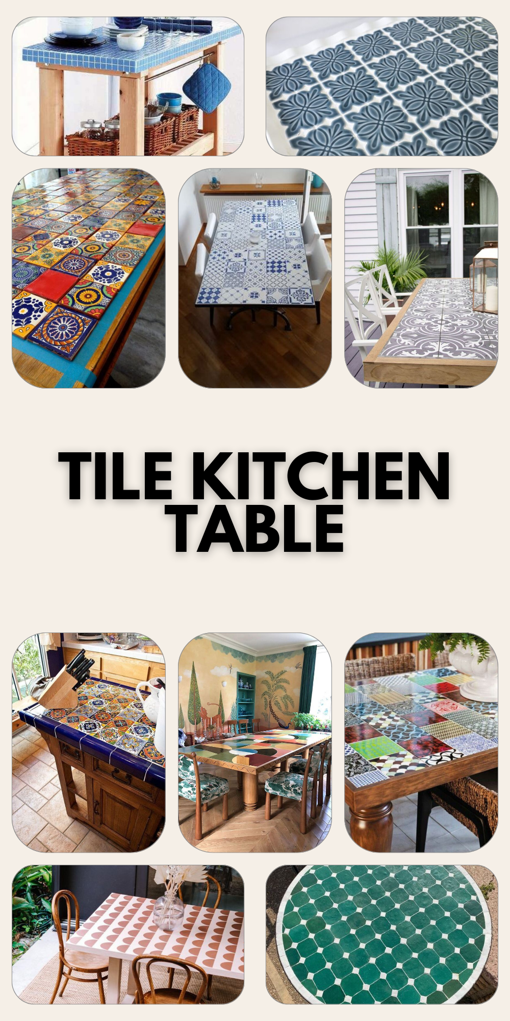 Transform Your Space with Stylish Tile Kitchen Table Makeovers – plixro.com