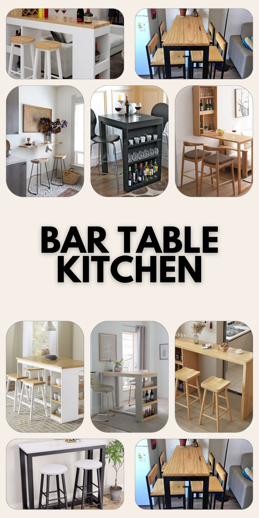 Chic Bar Table Kitchen Ideas: Maximize Style in Small Spaces – plixro.com