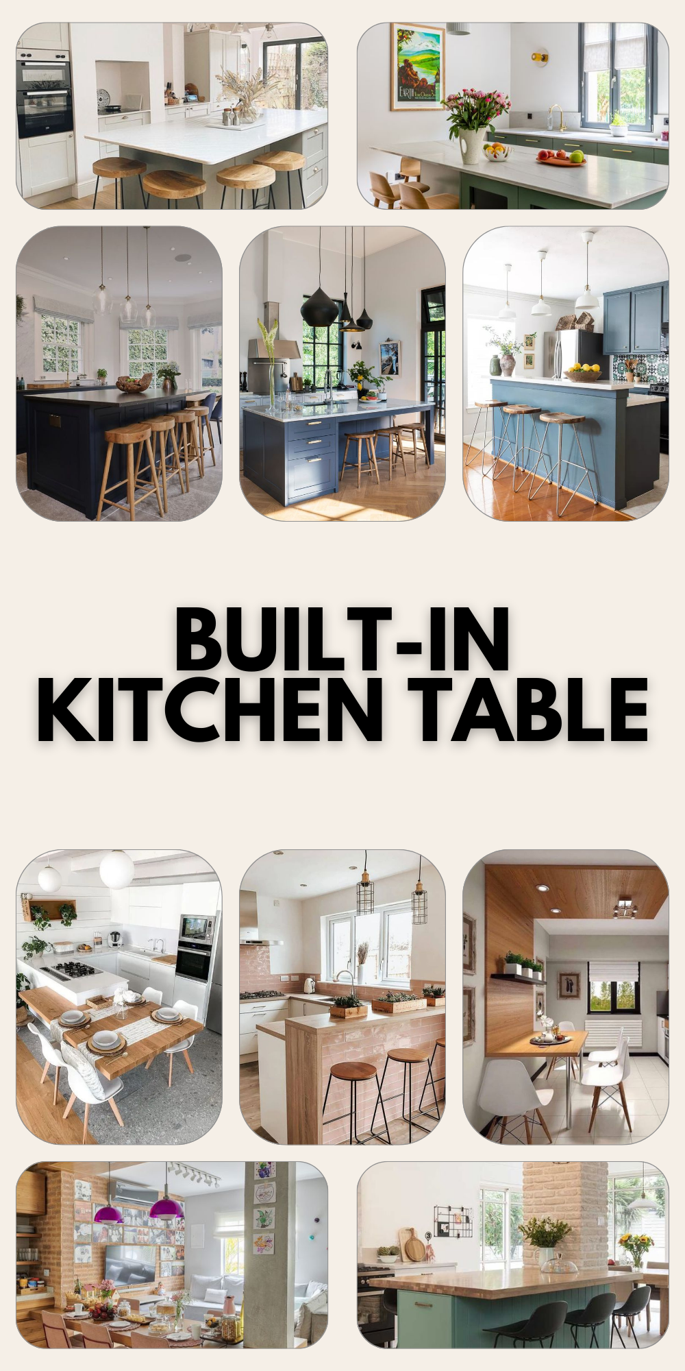 Stylish Built-In Kitchen Tables – Maximize Space & Elegance – plixro.com