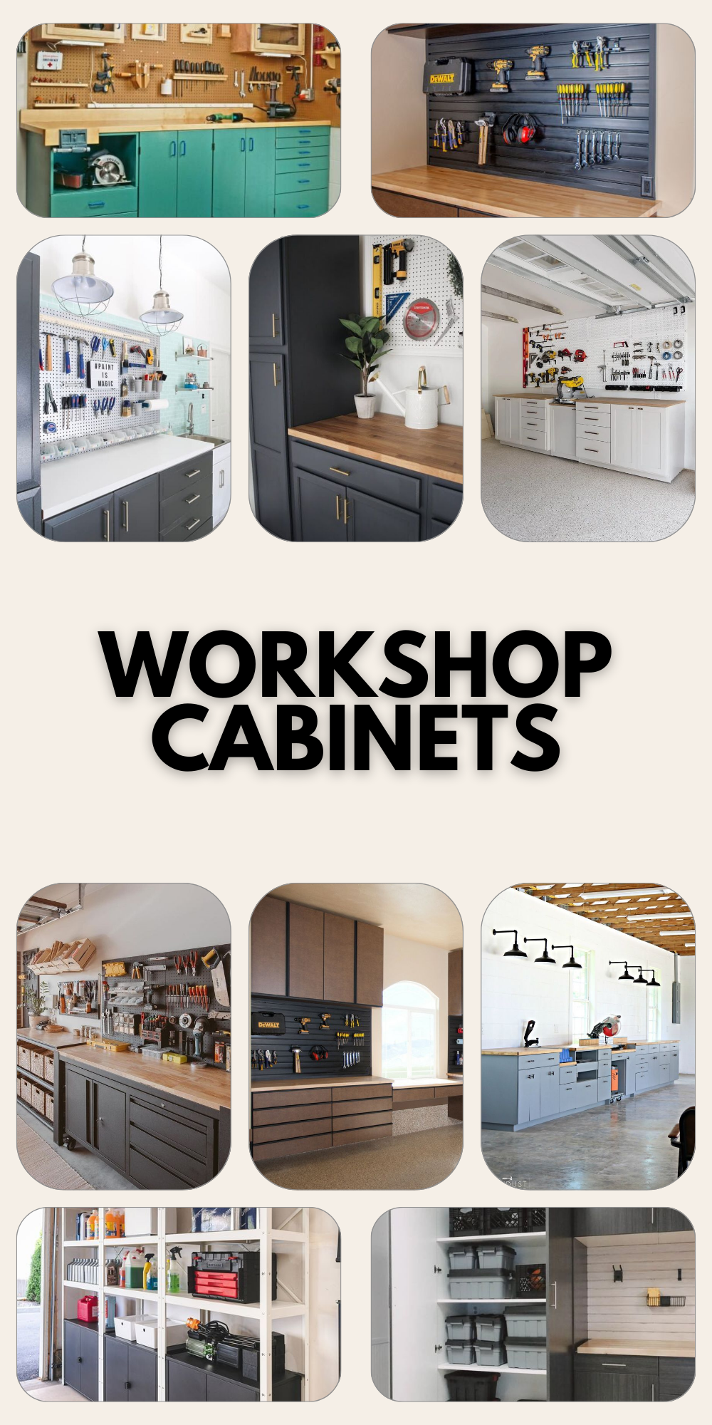 Optimize Your Space with Stylish Workshop Cabinets & Storage Ideas ...