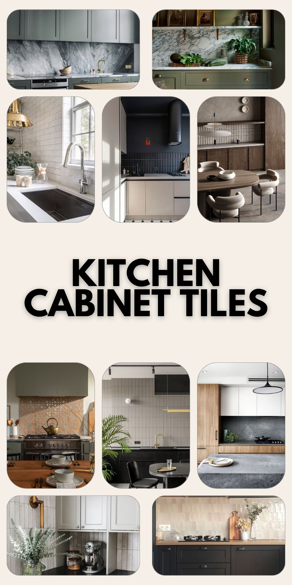 Elegant Kitchen Cabinet Tiles Design – Transform Your Space – plixro.com