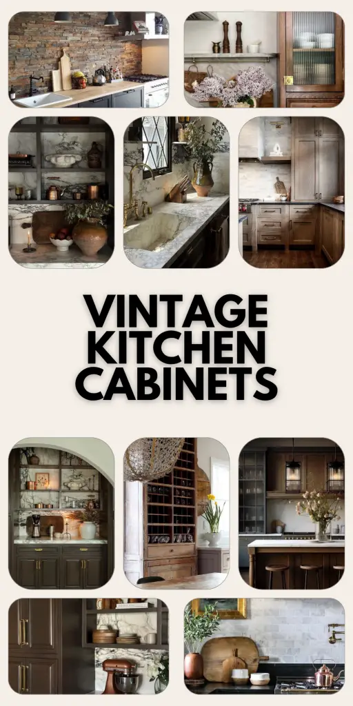 Vintage Kitchen Cabinet Designs: Timeless Elegance Meets Modern Chic