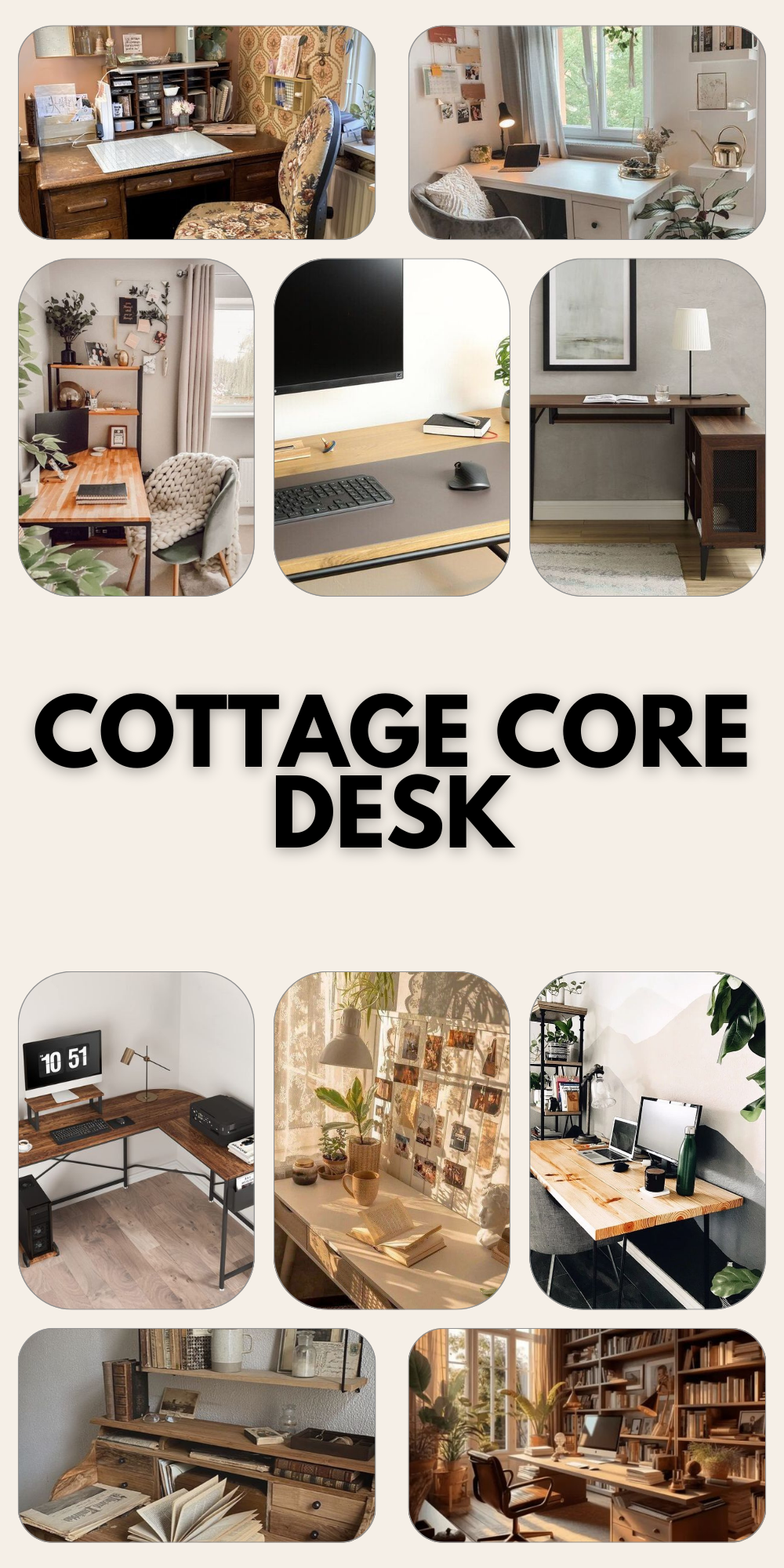 Charming Cottage Core Desk Designs for a Serene Workspace – plixro.com
