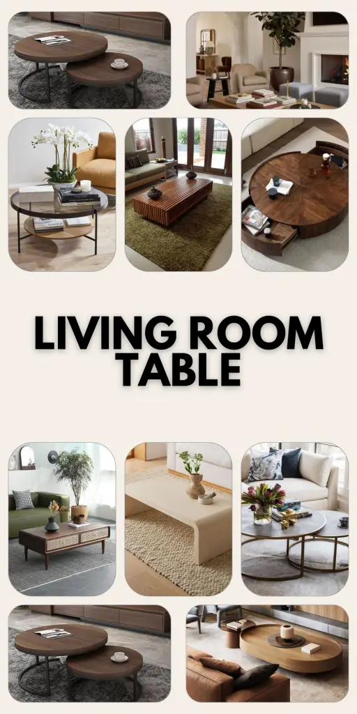 Elevate Your Space with These Living Room Table Ideas | Home Decor Trends