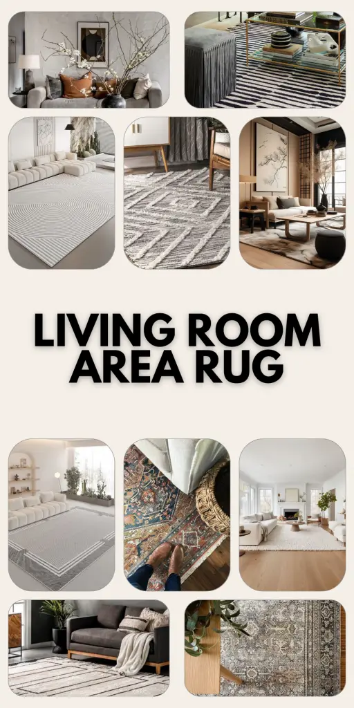 Elevate Your Home with Stylish Living Room Area Rug Designs - Find Your ...