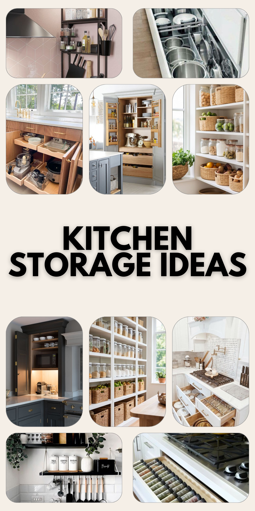 Innovative Kitchen Storage Ideas for Chic and Organized Spaces ...