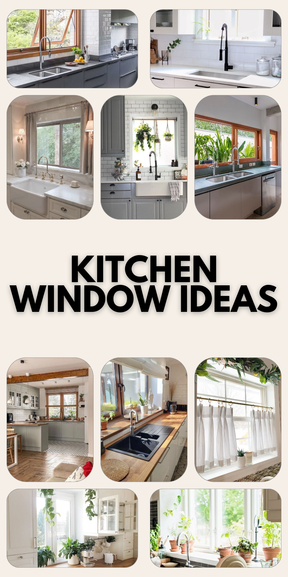 Brighten Your Kitchen: 18 Trendy Window Ideas for a Stylish Space ...