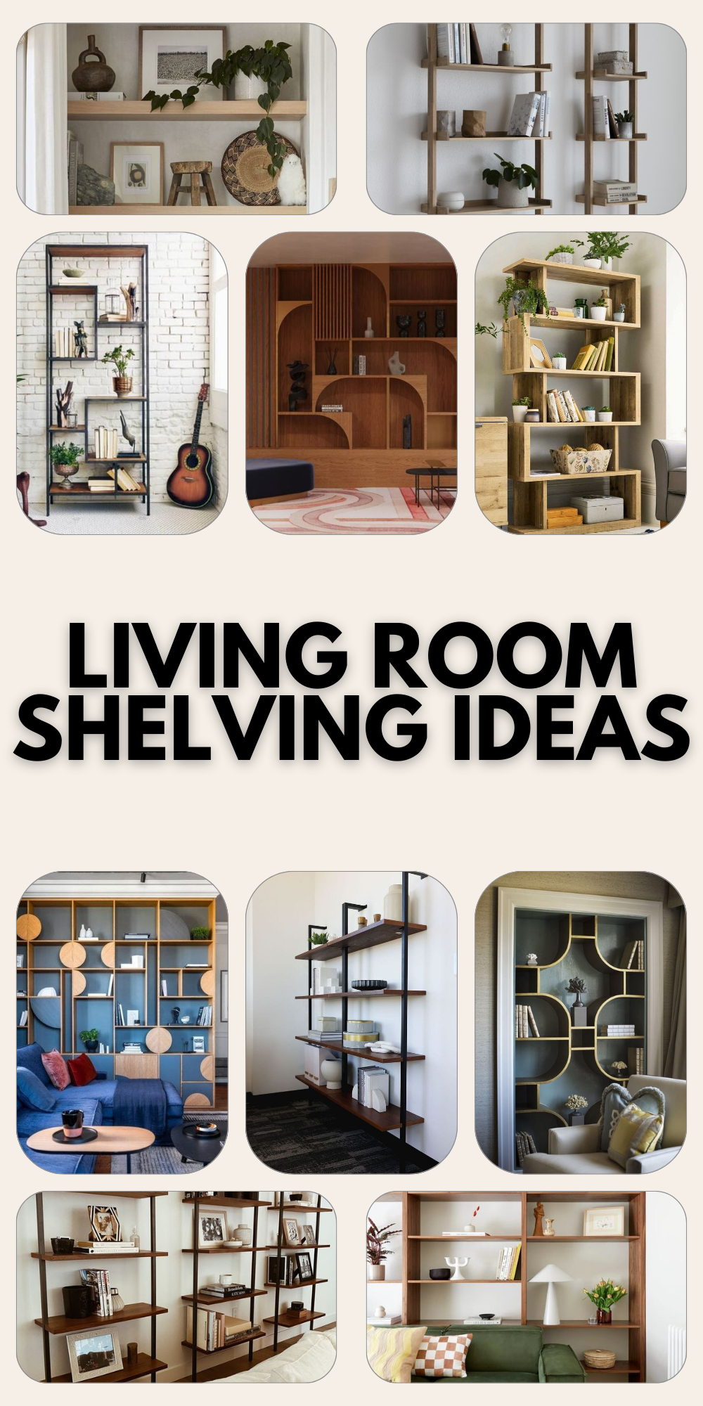 Transform Your Living Space with Chic Shelving Ideas – Modern ...