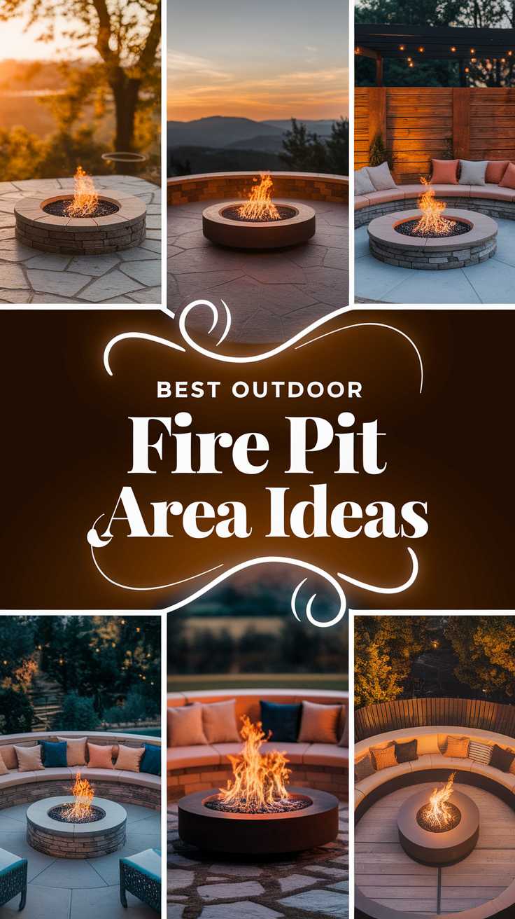 Best Outdoor Fire Pit Area Ideas for a Cozy and Stylish Backyard ...