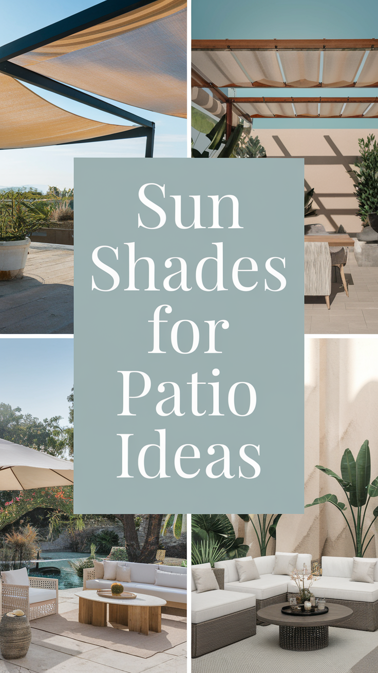 Best Sun Shades for Patio Ideas – Stylish & Functional Outdoor Covers ...
